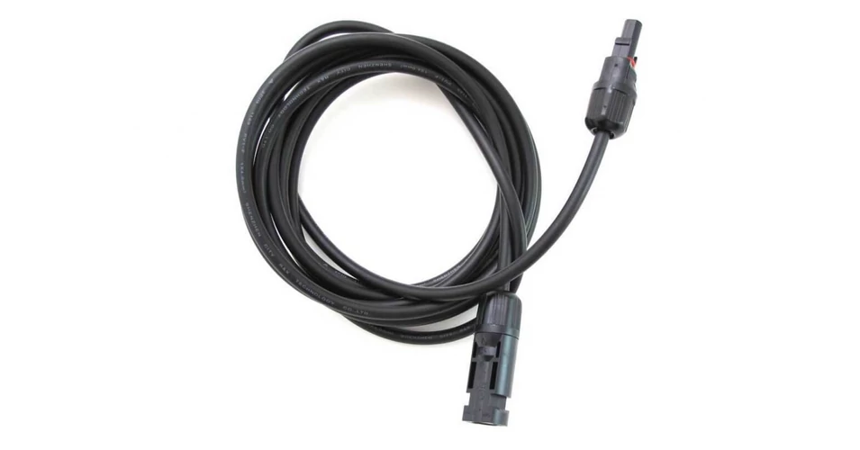 Victron Energy MC4 (apa és anya) csatlakozóval előreszerelt szolár kábel 4mm2/1m - Victron ...